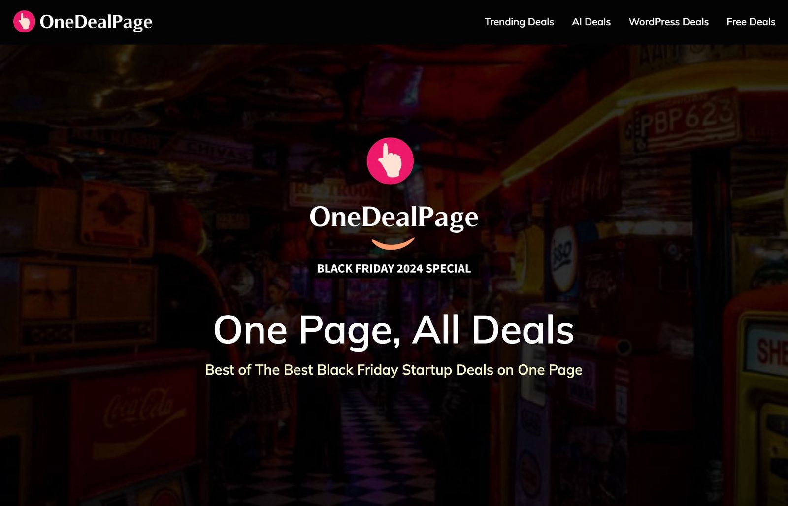 OneDealPage | Black Friday Deals 2024 | One Page, All Deals